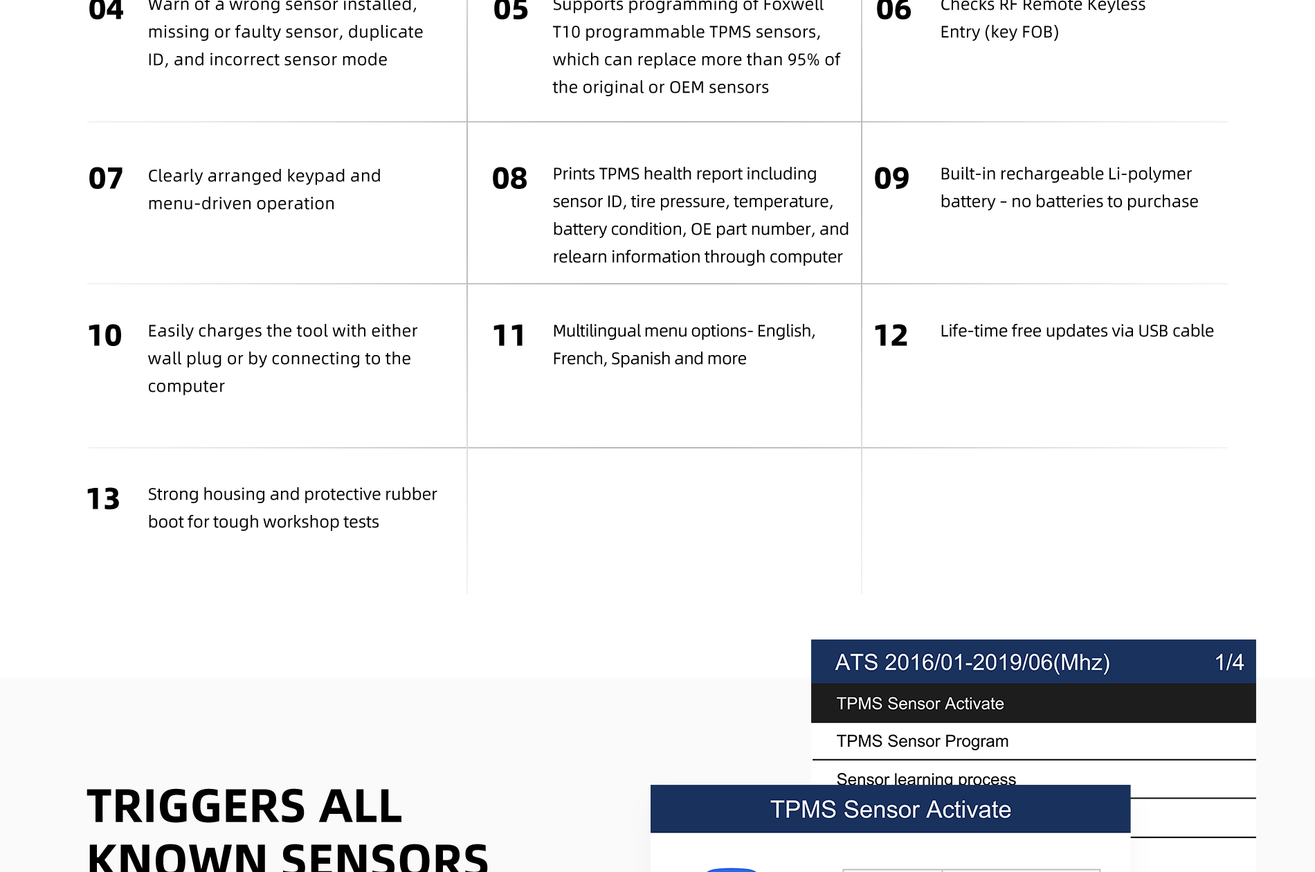 TPMS Service Tool_Foxwell